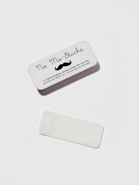 No Mo-Stache Lip Wax Kit 24 Strips (2 Pack Bundle)